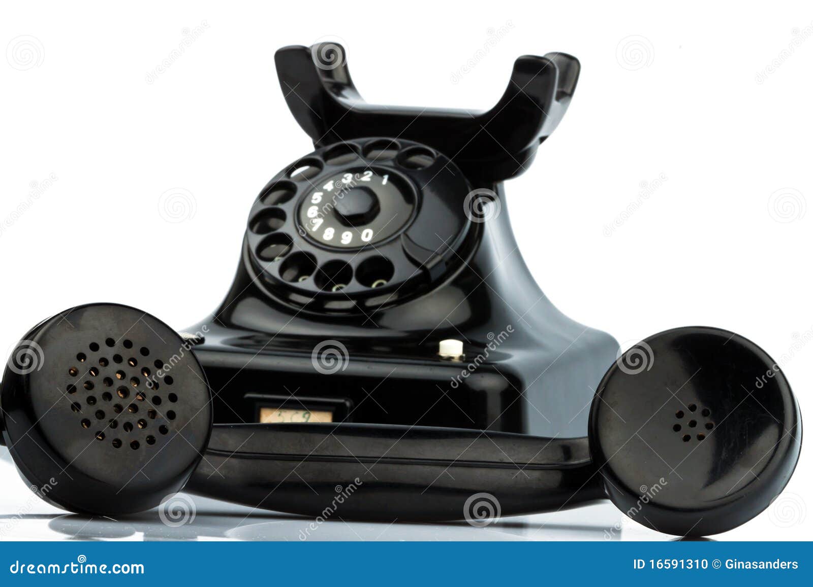 Antiguidade, Telefone Retro Velho Foto de Stock - Imagem de cliente ...