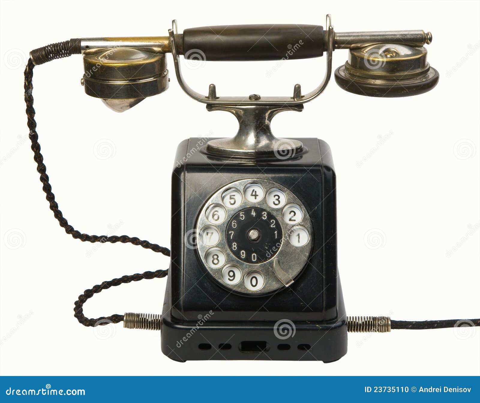 Antik telefon arkivfoto. Bild av antikviteten, stänga - 23735110