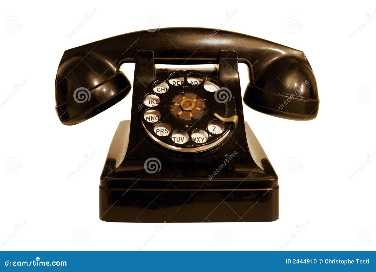 Antik telefon arkivfoto. Bild av visartavla, utrustning - 2444910