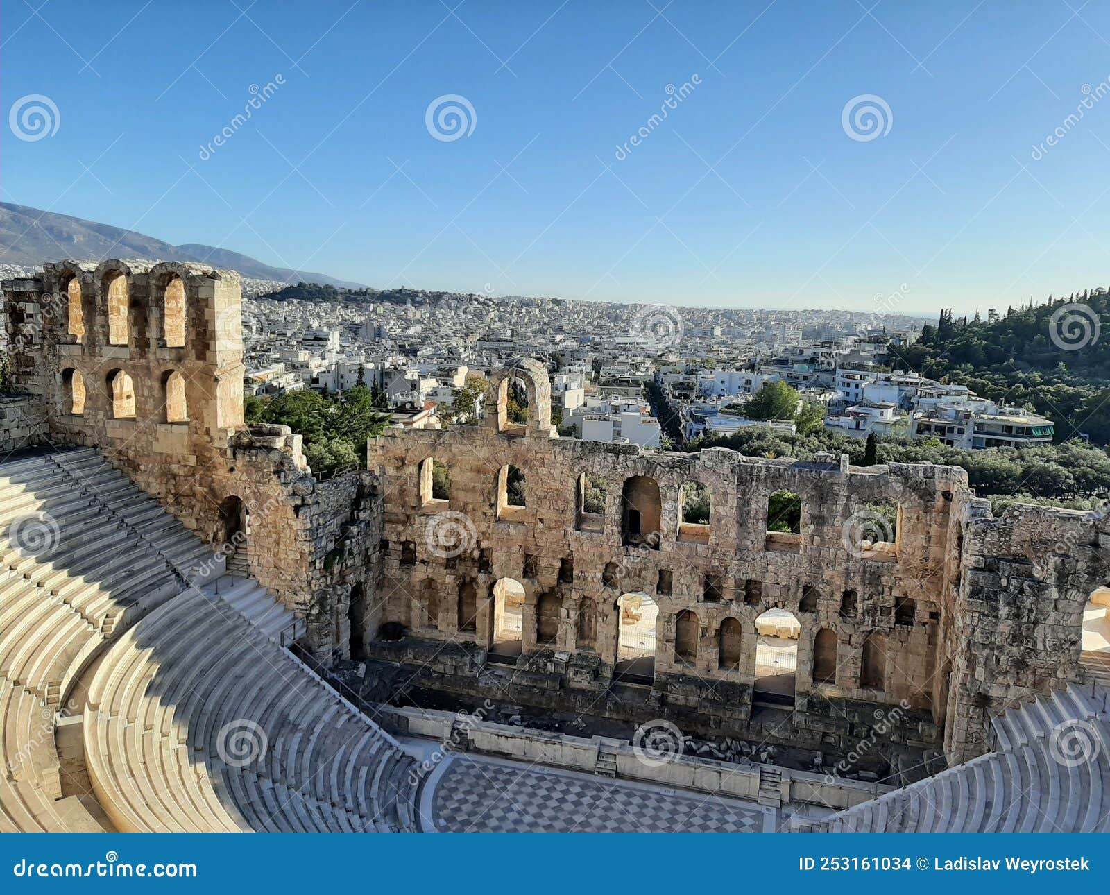 Antikes Stadion in Akropolis Athens Greece Stockfoto - Bild von ...