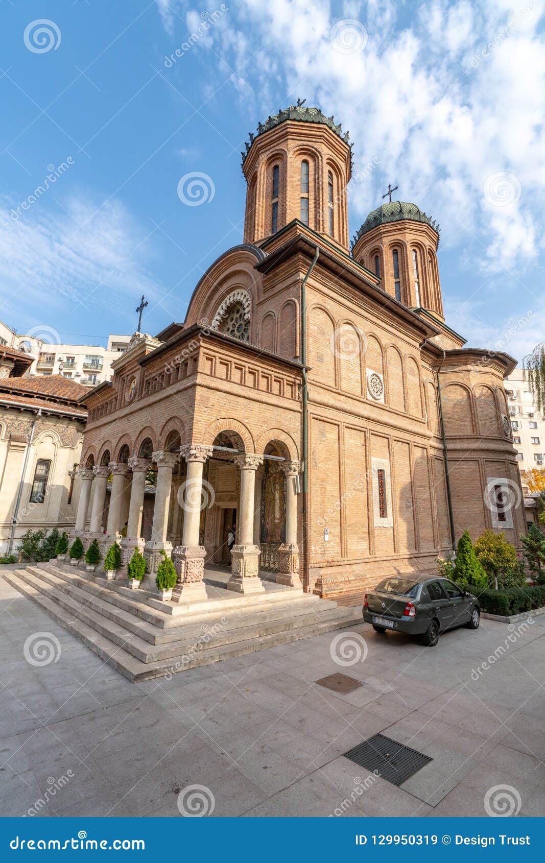 Orthodox Temple at the Antim Monastery in Bucharest, Romania Editorial ...
