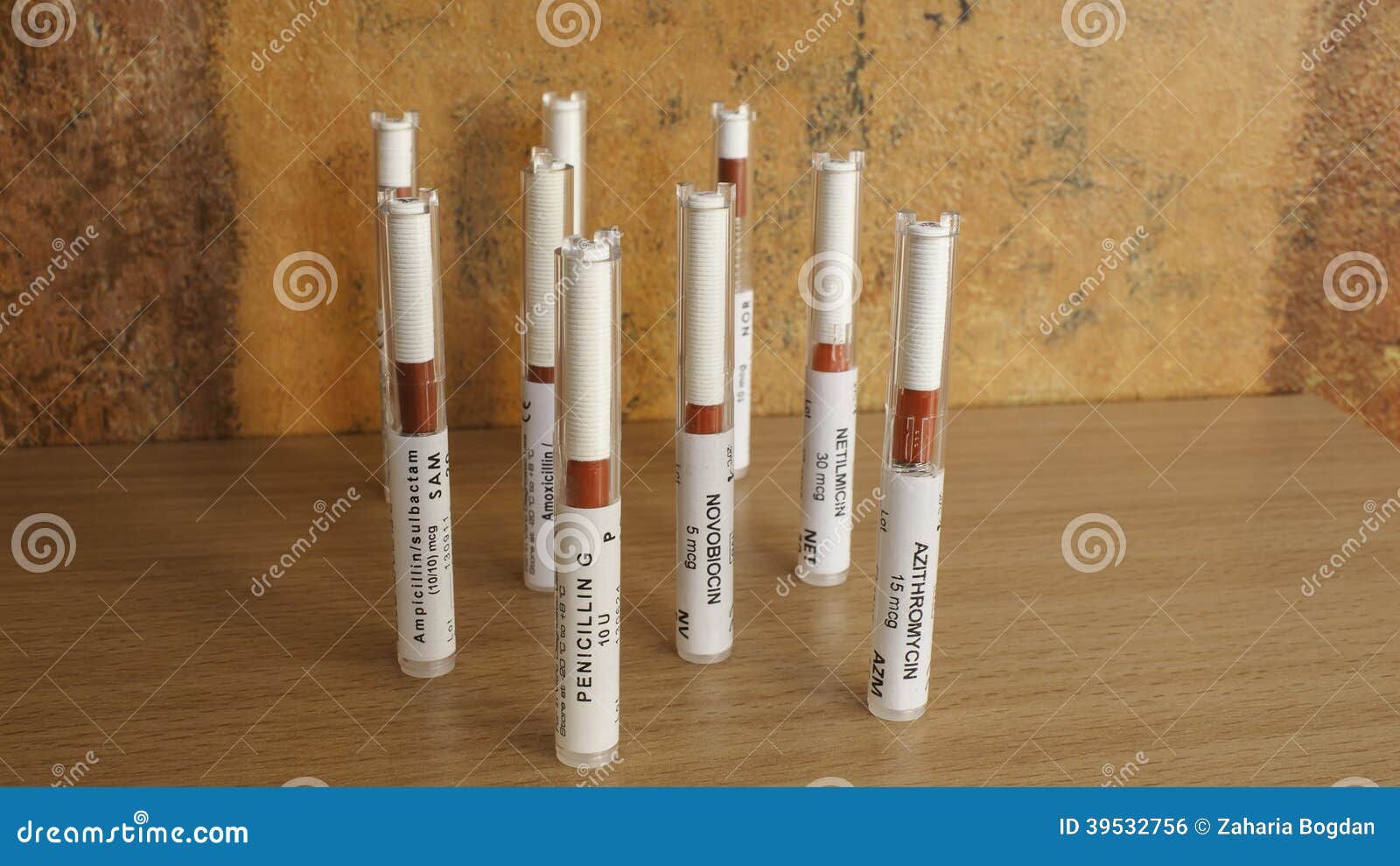 Antimicrobial Disks - Laboratory Usage Stock Photo - Image of ...