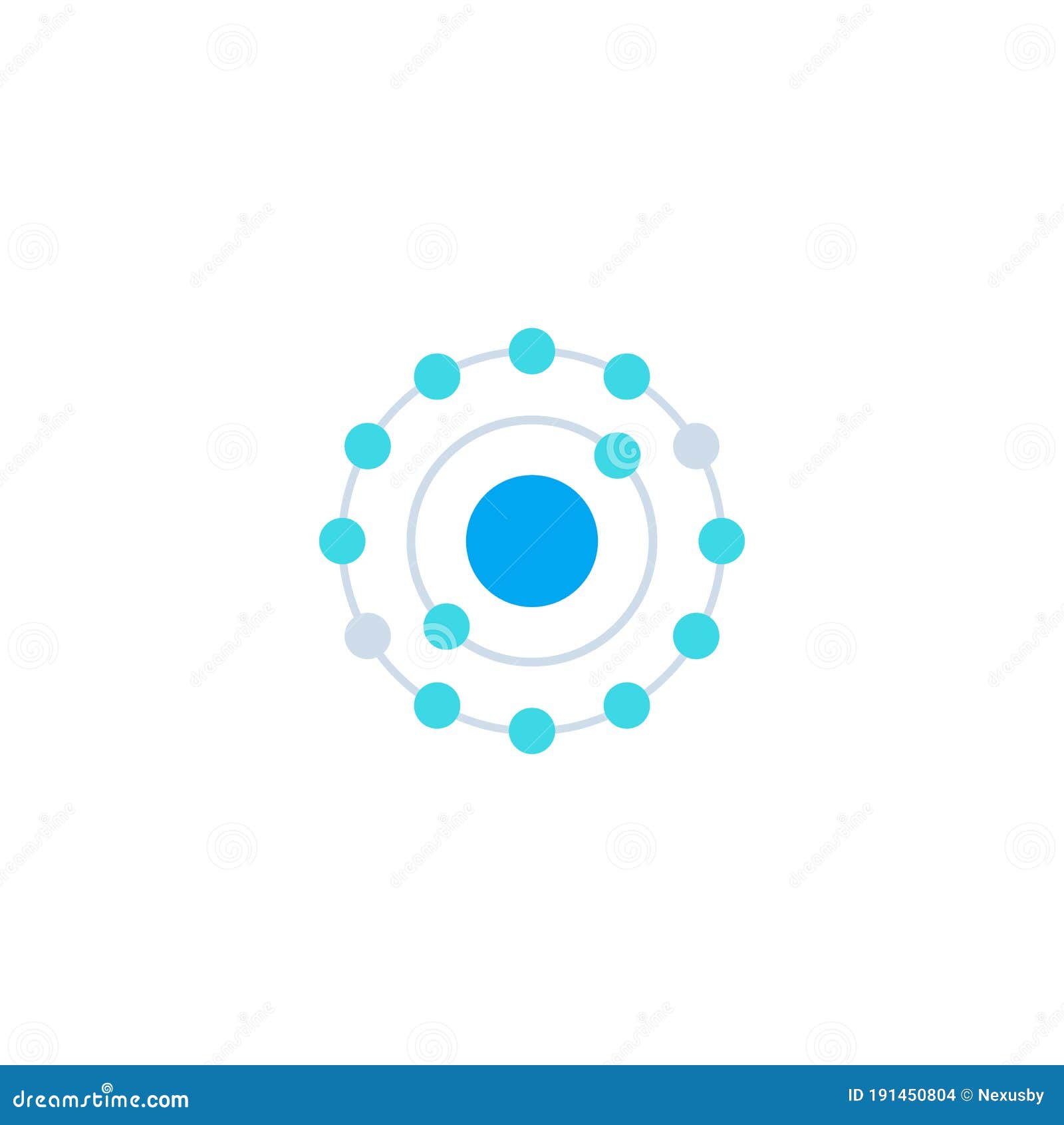 Antioxidant Icon in Flat Design Stock Illustration - Illustration of ...