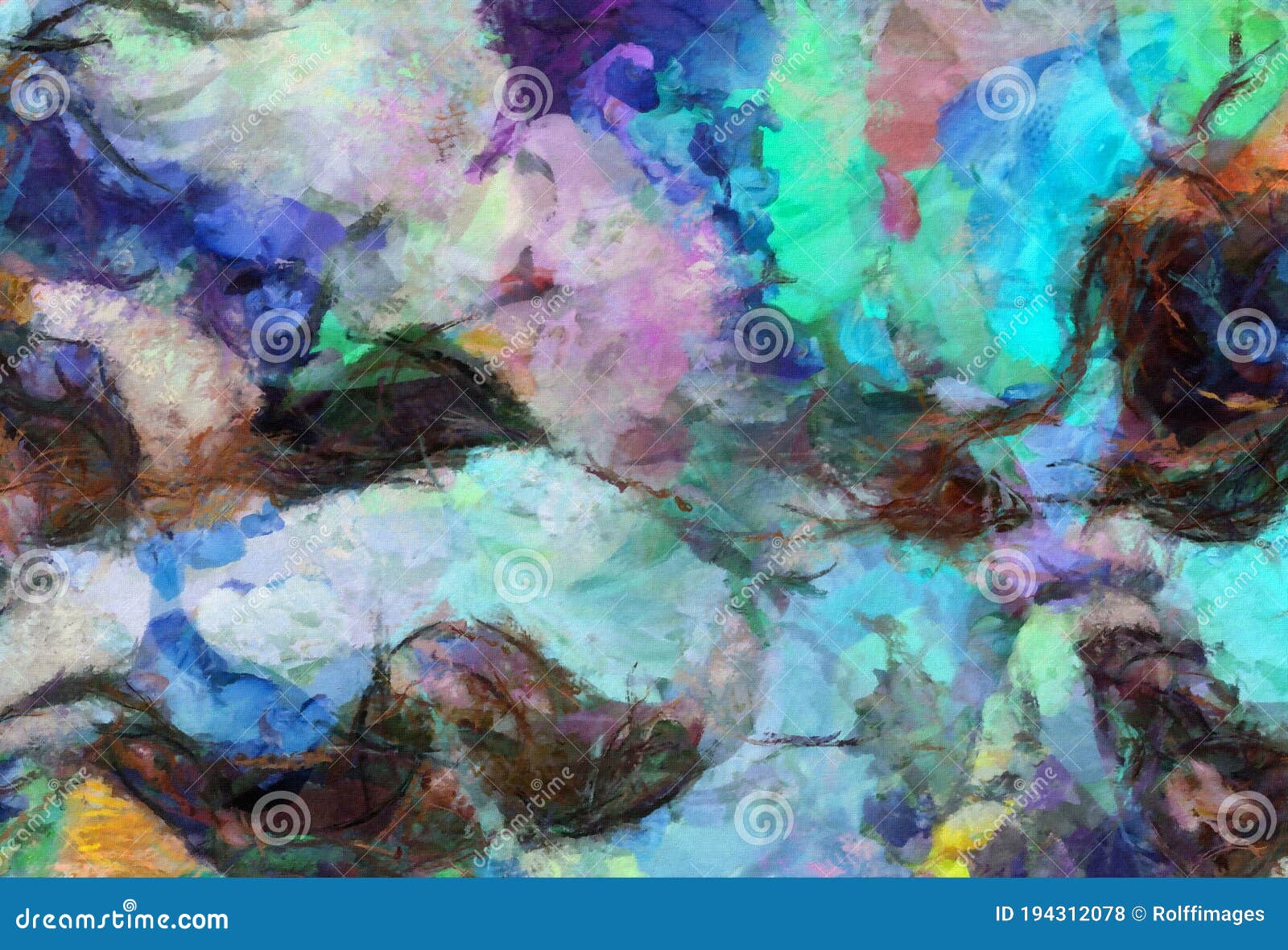 Antique abstract style stock illustration. Illustration of blue - 194312078