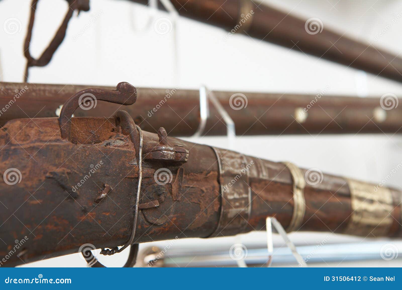 Antique Arabian gun stock photo. Image of honor, traditional - 31506412