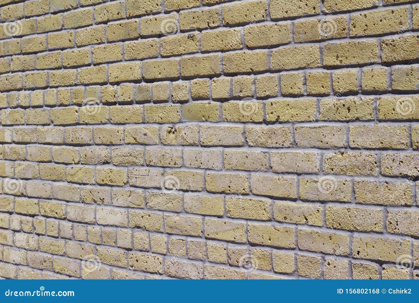 Antique Beige Brick Wall Texture in Common Bond Brickwork Pattern Stock ...