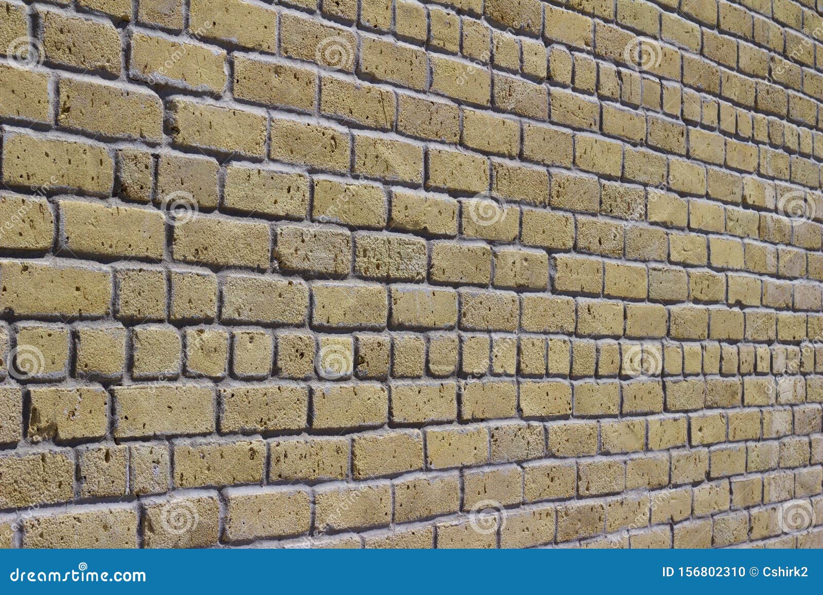 Antique Beige Brick Wall Texture in Common Bond Brickwork Pattern Stock ...