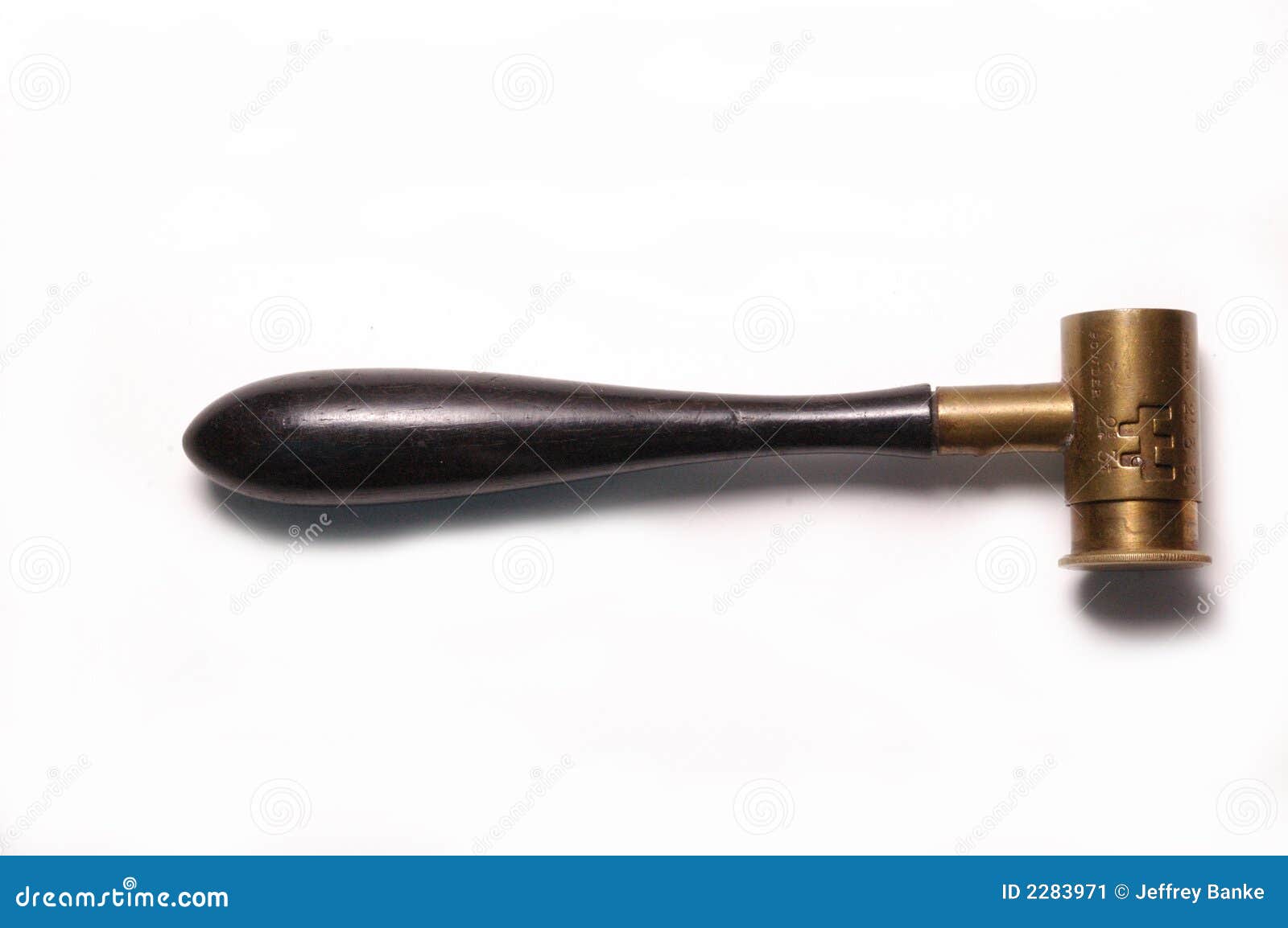 Antique Black Powder Measure Stock Image - Image of ammunition, black ...