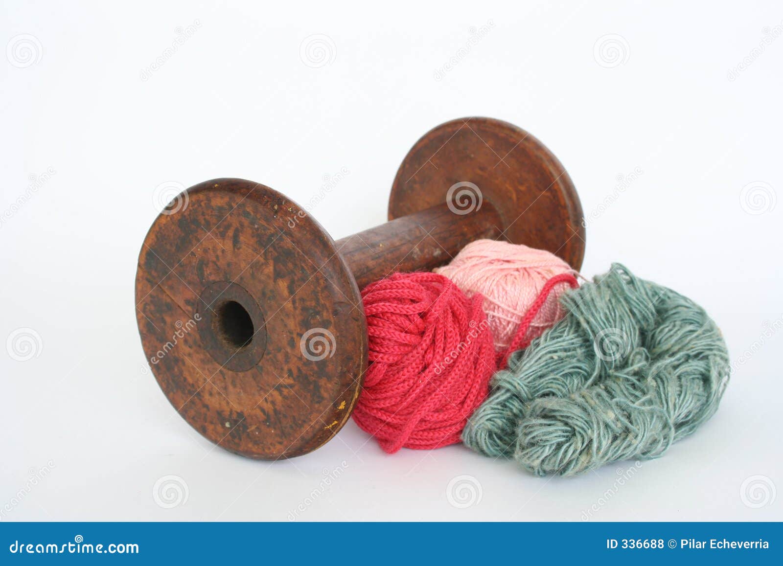 Antique bobbin stock photo. Image of hand, single, skill - 336688