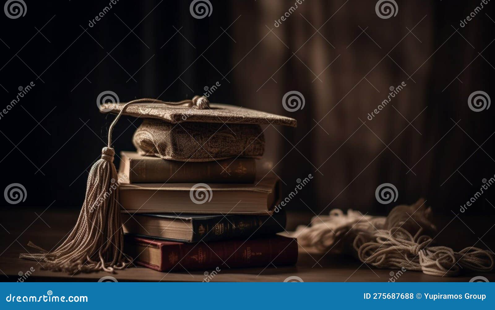 Antique Book Collection on Old Fashioned Bookshelf Generated by AI ... Antique Book Collection on Old Fashioned Bookshelf Generated by AI ...