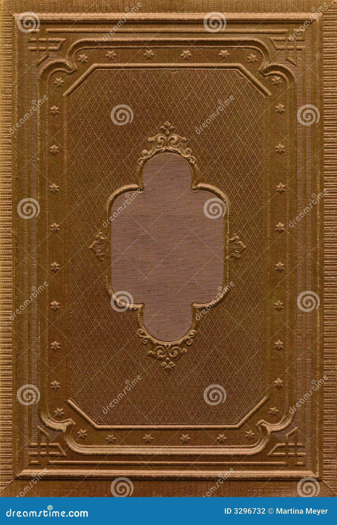 Antique Book Cover stock photo. Image of vintage, rippled - 3296732