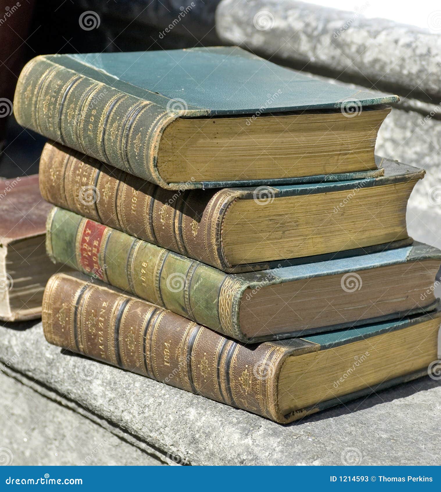 Antique Books stock image. Image of gold, authors, bookworm - 1214593