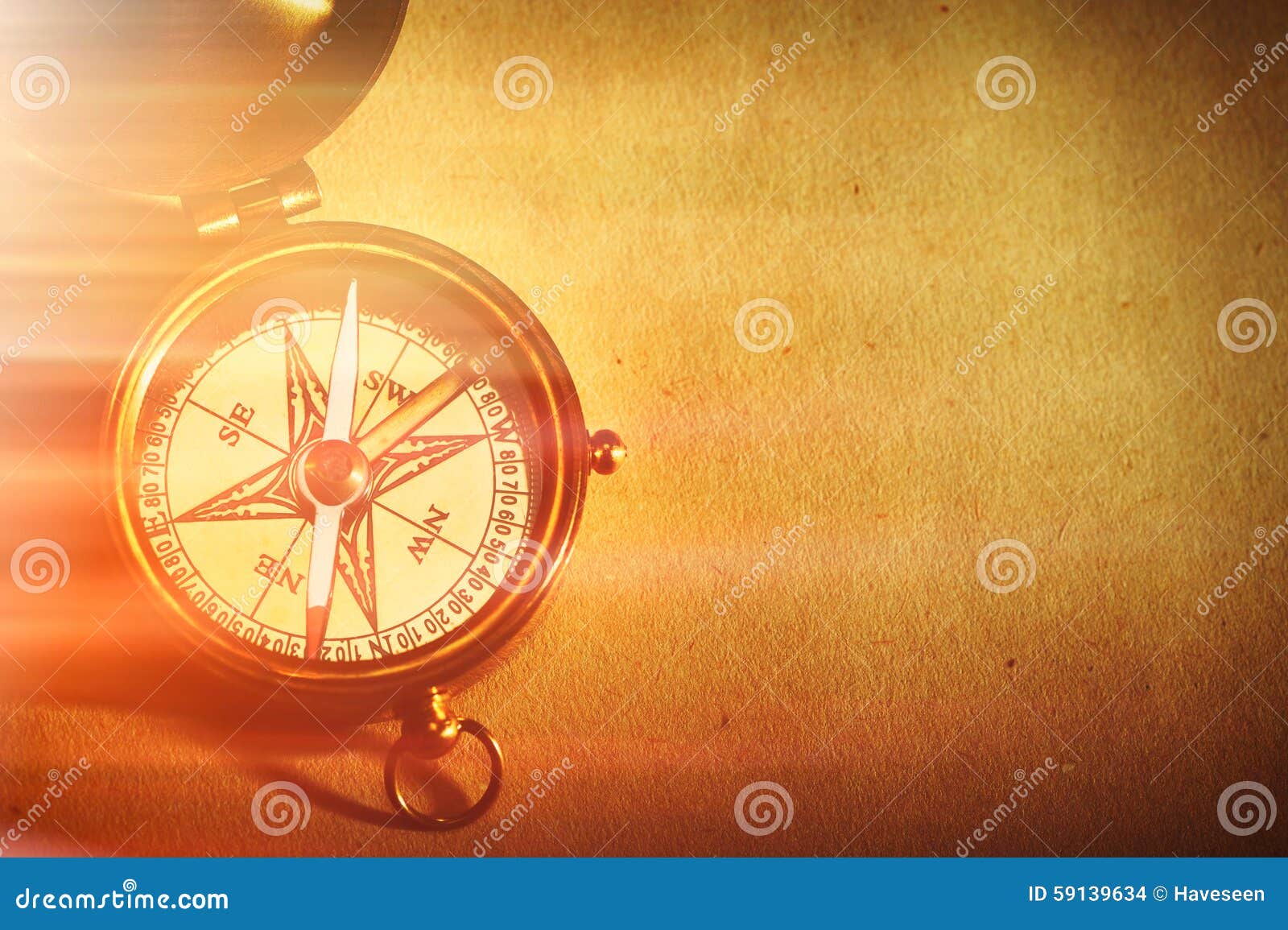 Compass Over The Map Stock Image | CartoonDealer.com #14876977