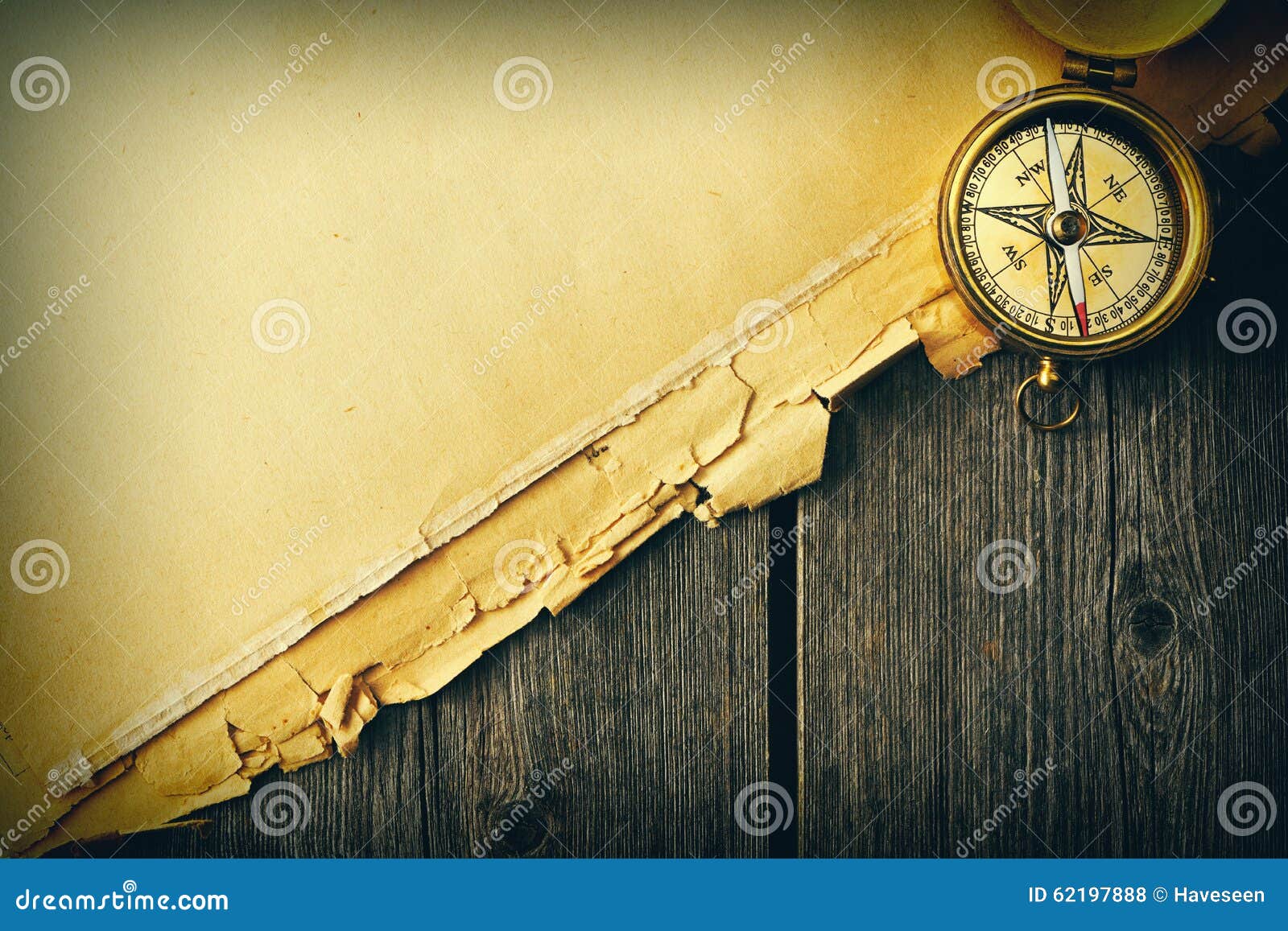 Compass Over The Map Stock Image | CartoonDealer.com #14876977