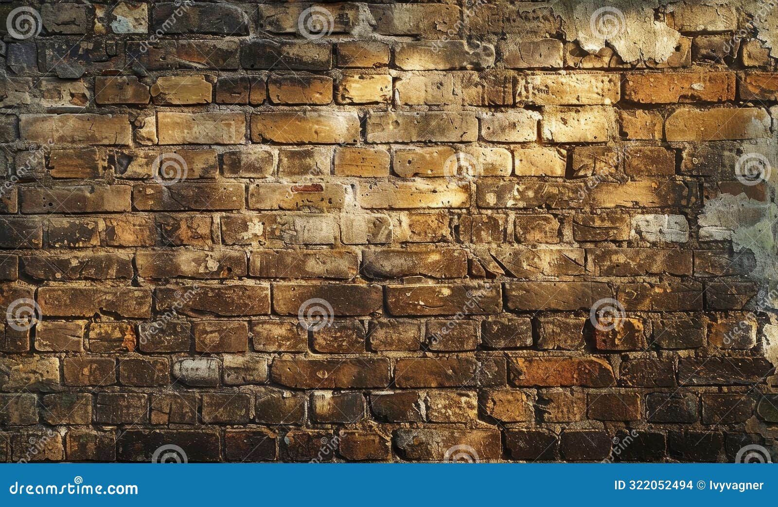 Antique Brick Wall Background Stock Photo - Image of wallpaper, pattern ...