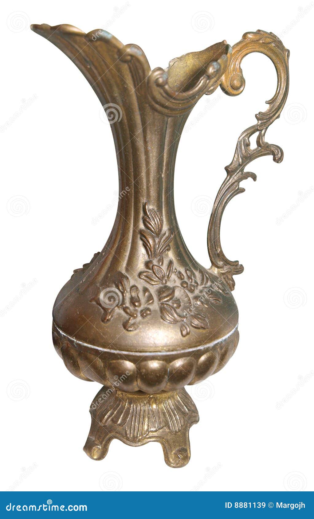 Antique Bronze Candlestick And Old Photos | CartoonDealer.com #12765378