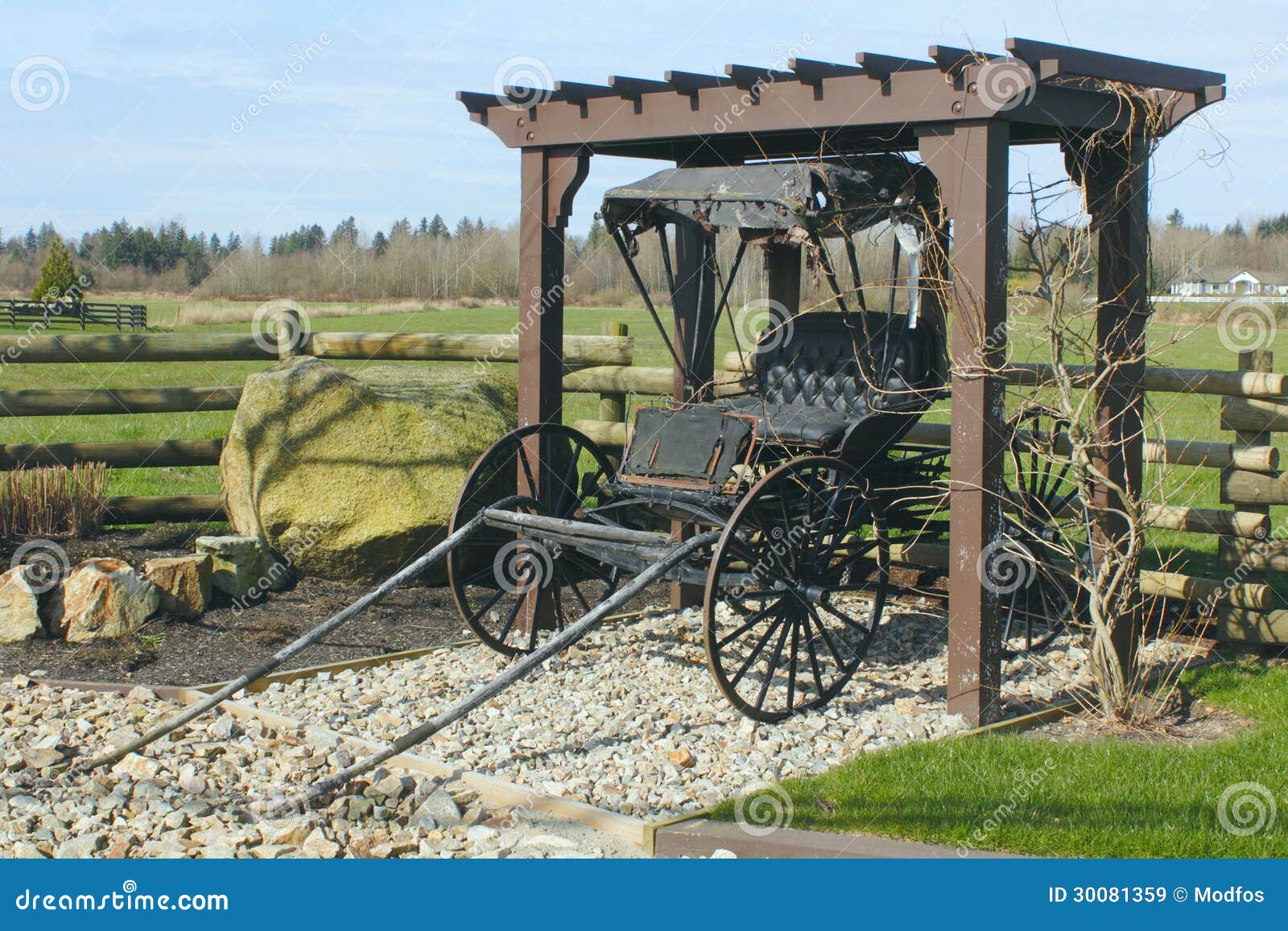 Old Antique Buggy stock image. Image of leather, olden - 30081359