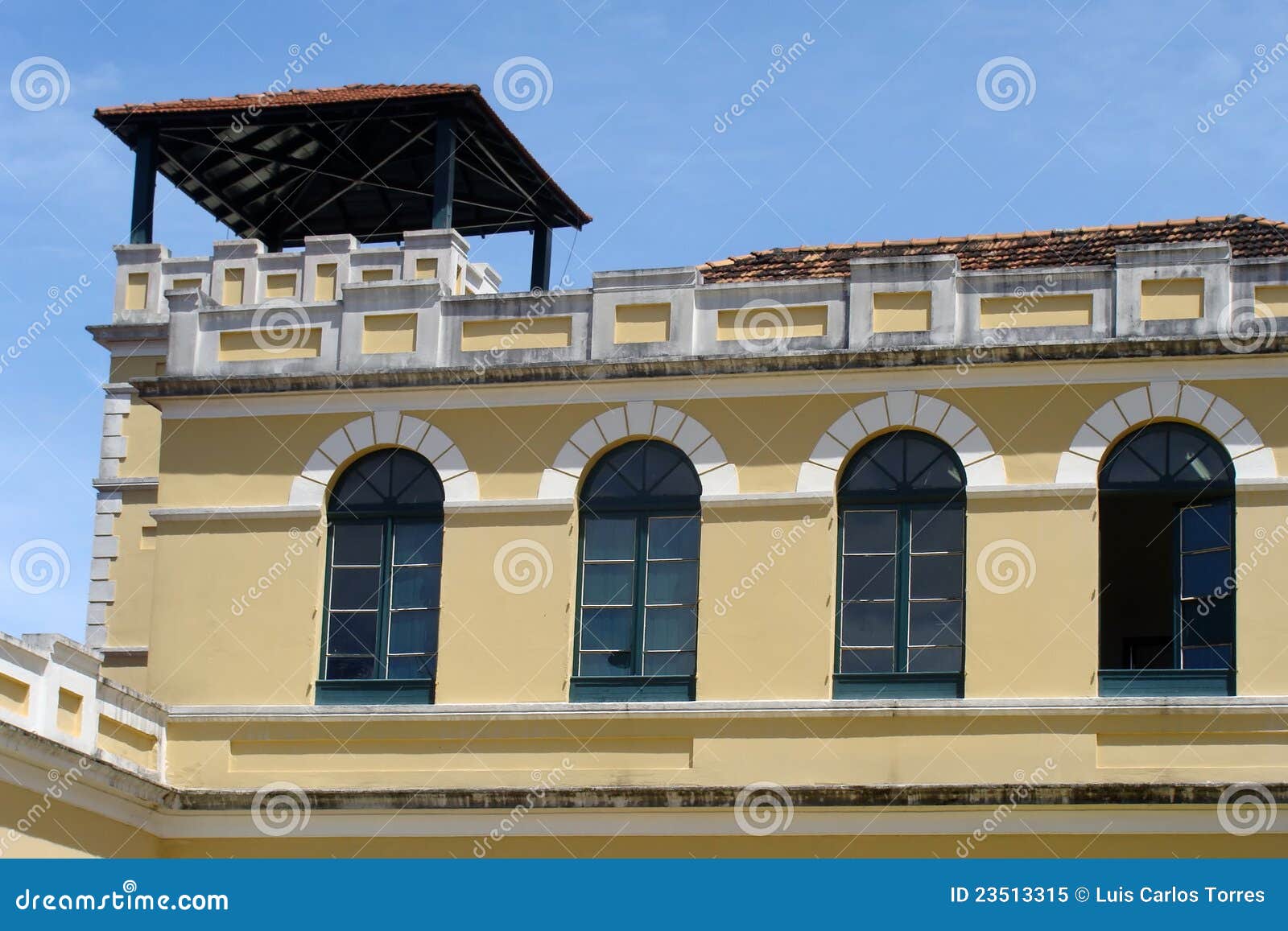 Antique building stock image. Image of florianopolis - 23513315