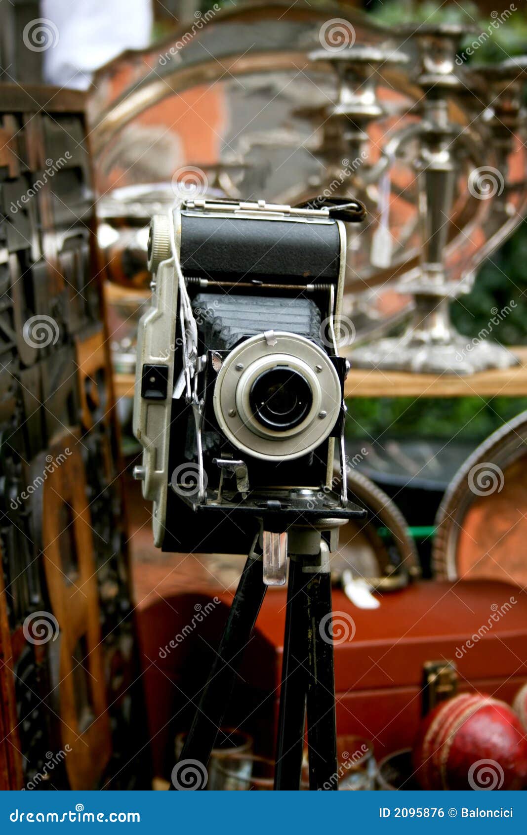 Antique camera stock photo. Image of format, rare, shutter - 2095876