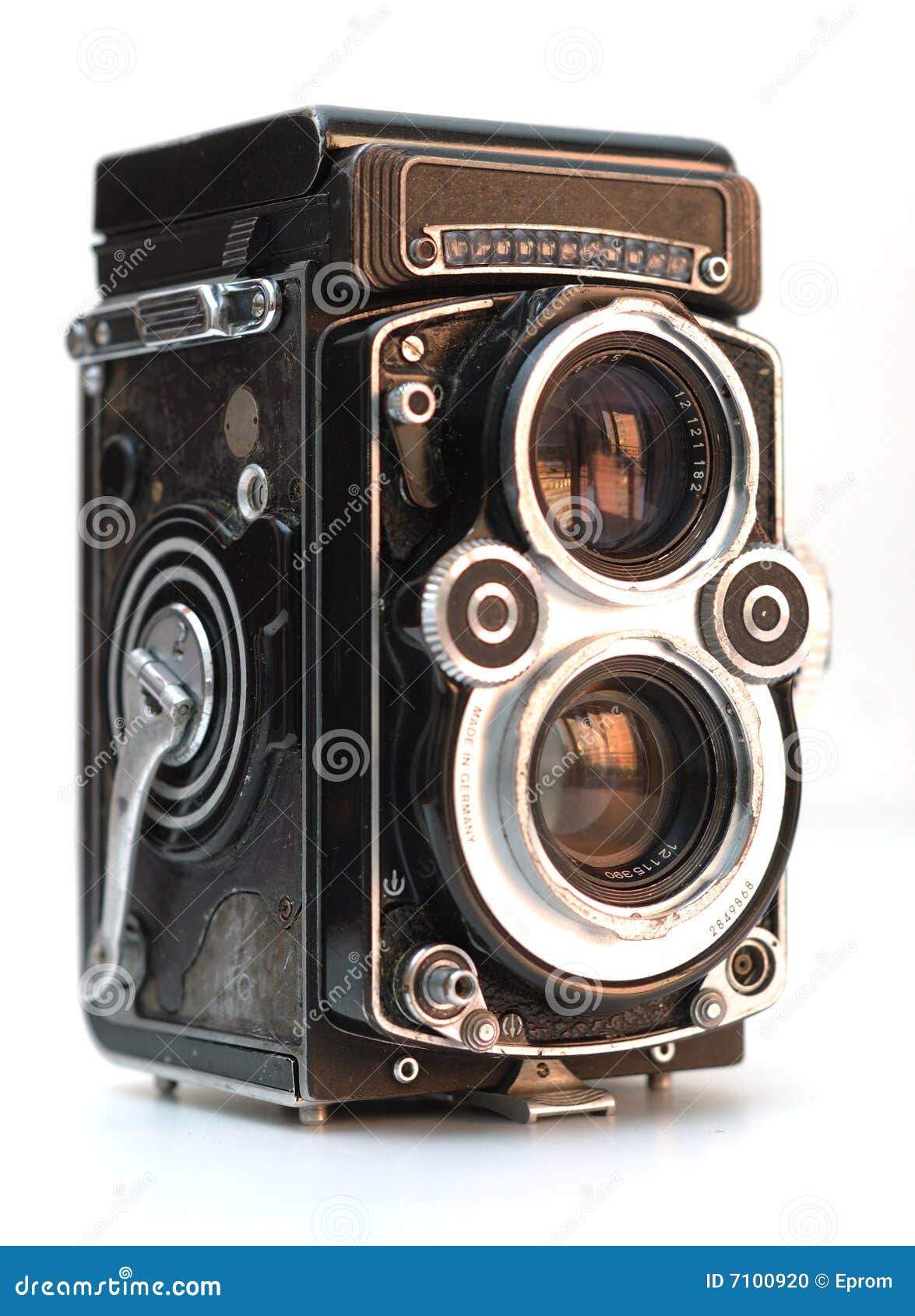 Antique camera stock photo. Image of rolleiflex, twin - 7100920