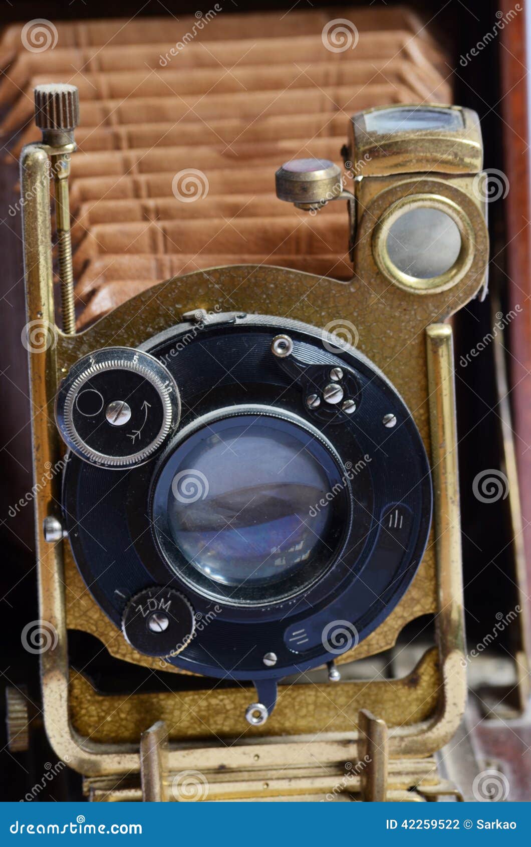 Antique camera stock photo. Image of format, leather - 42259522