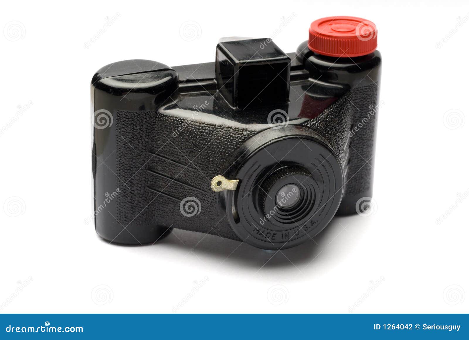 Antique Camera from Left Side Stock Photo - Image of lens, historic ...