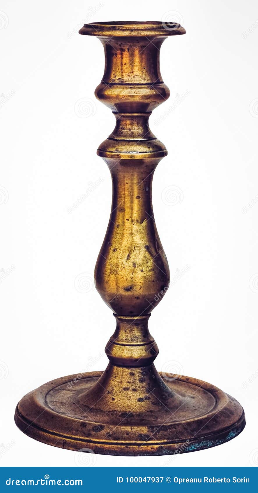 Antique candlestick stock image. Image of antique, candlestick - 100047937