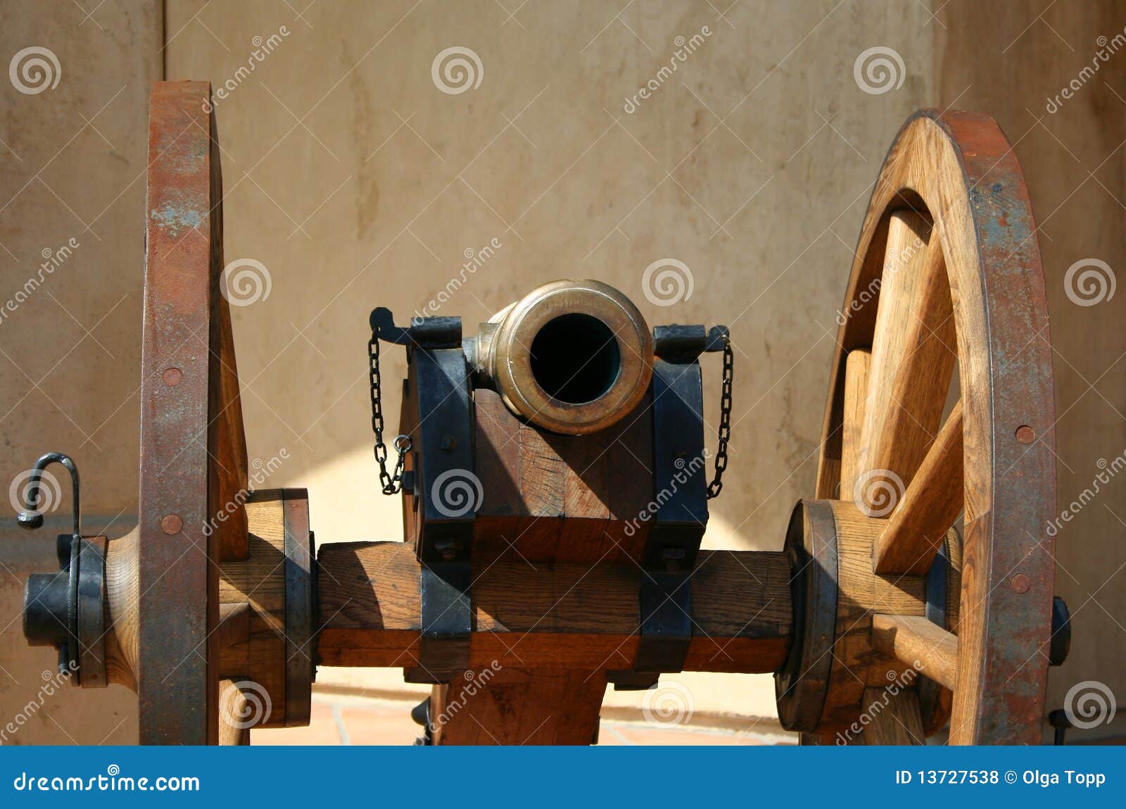 Antique cannon stock photo. Image of ordnance, outdoors - 13727538