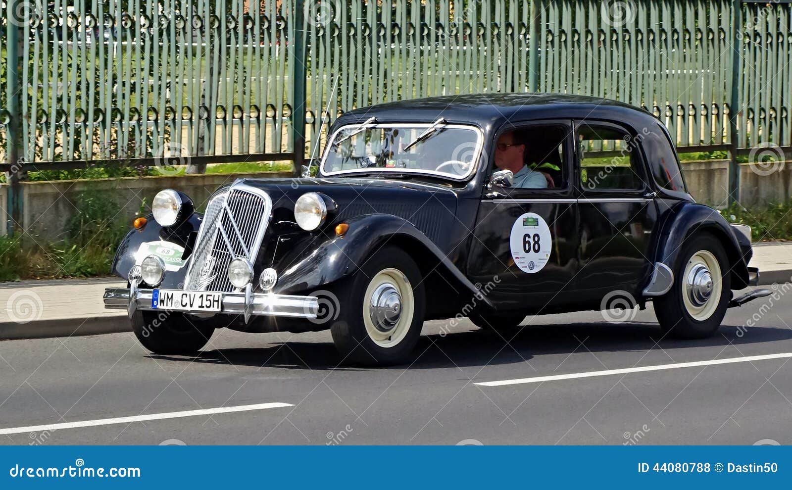 Citroen Traction Avant 15cv Editorial Stock Photo - Image of antique ...
