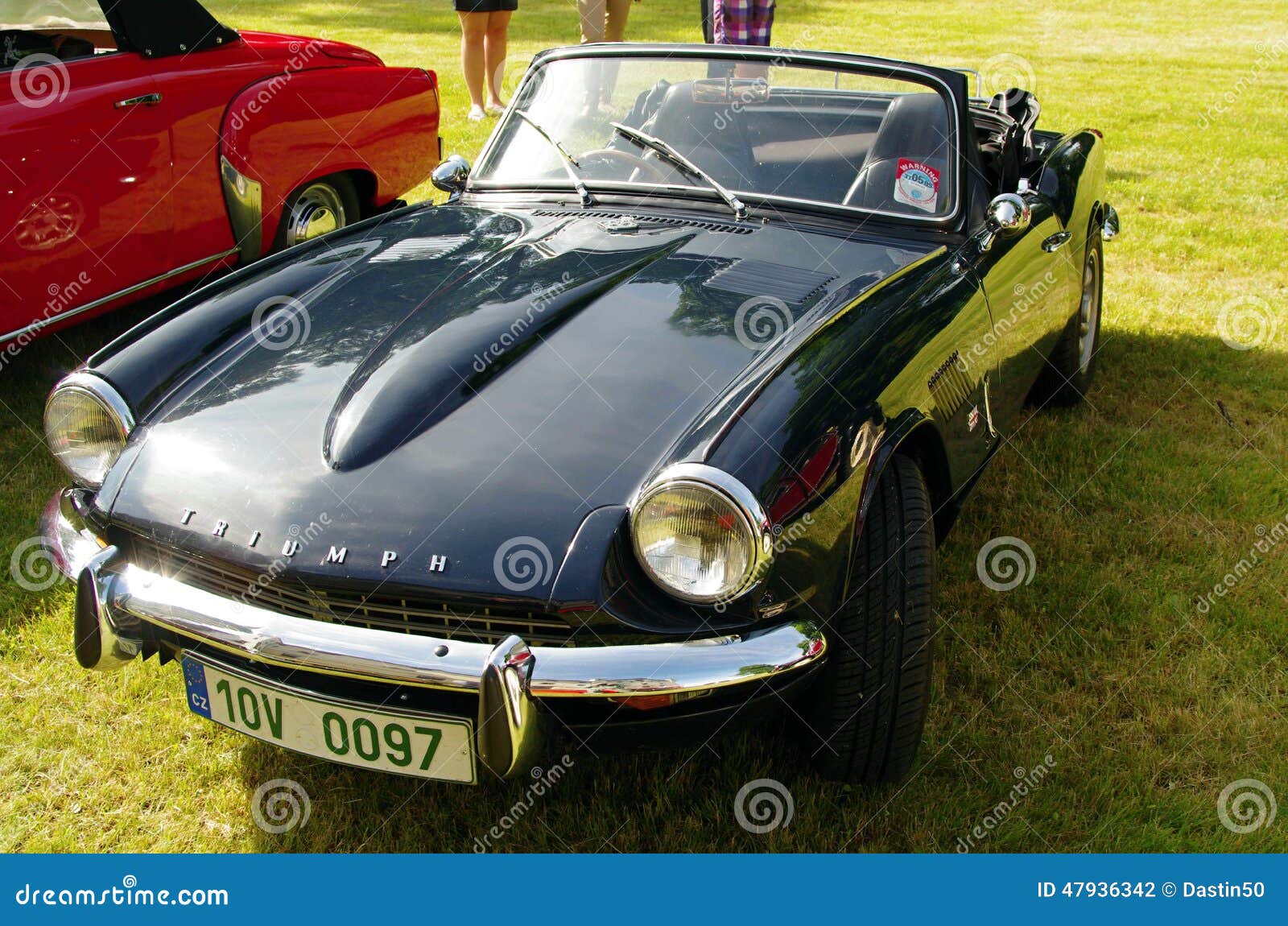 Antique car Triumph editorial photography. Image of convertible - 47936342