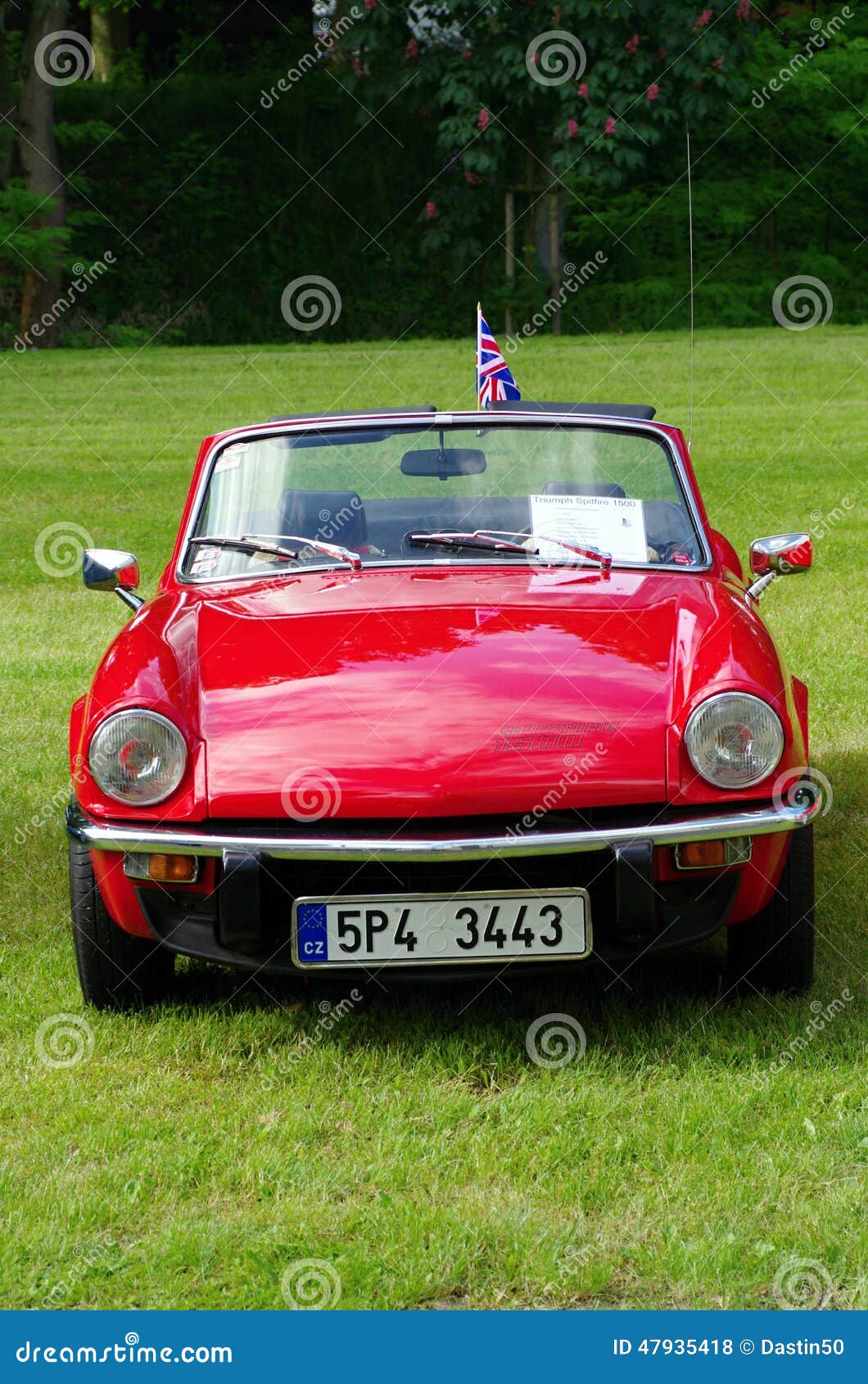 Triumph Spitfire IV Car, Side View Isolated On White Background ...