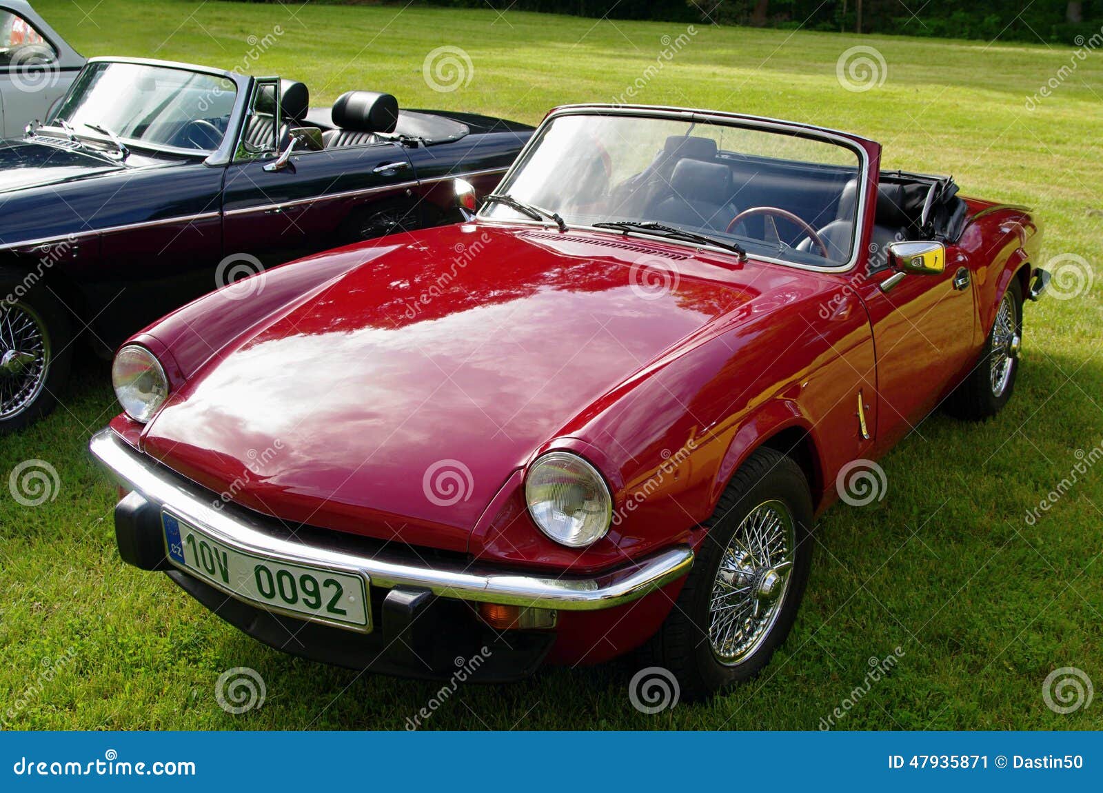 Antique Car Triumph Spitfire 1500 Editorial Photo - Image of retro ...