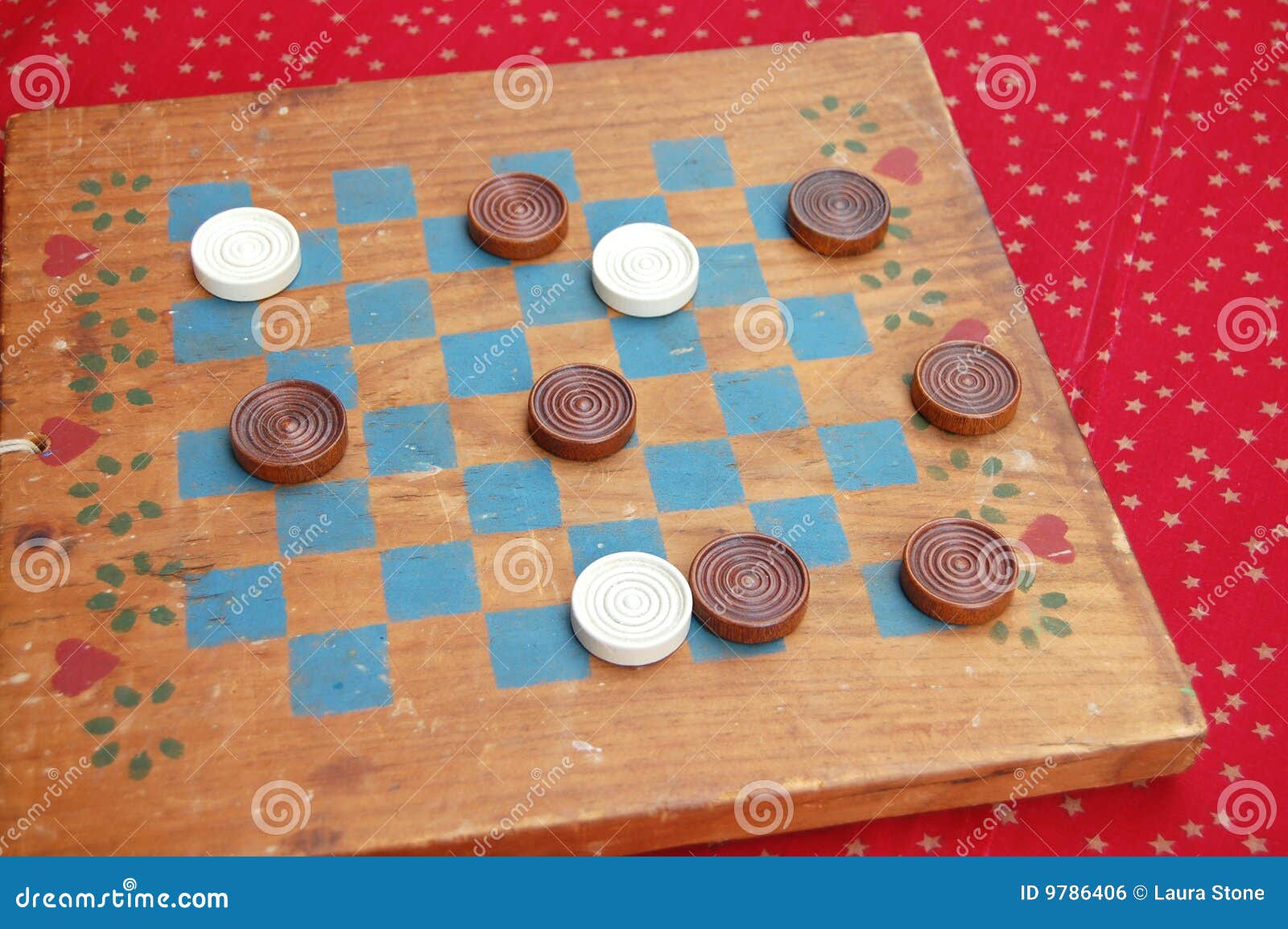 Antique Checker Board stock photo. Image of strategy, antique - 9786406