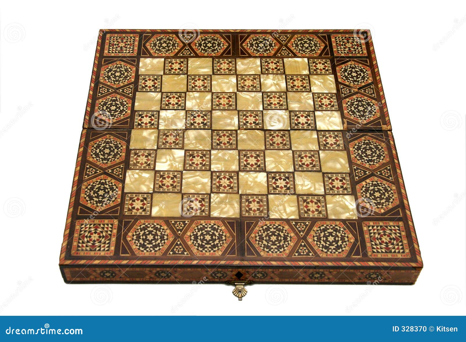 Antique Chess Board Stock Photo - Image: 328370