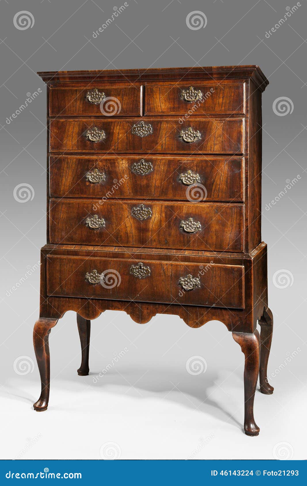 Chest Of Drawers And Beautiful Pictures In Children`s Room. Interior ...