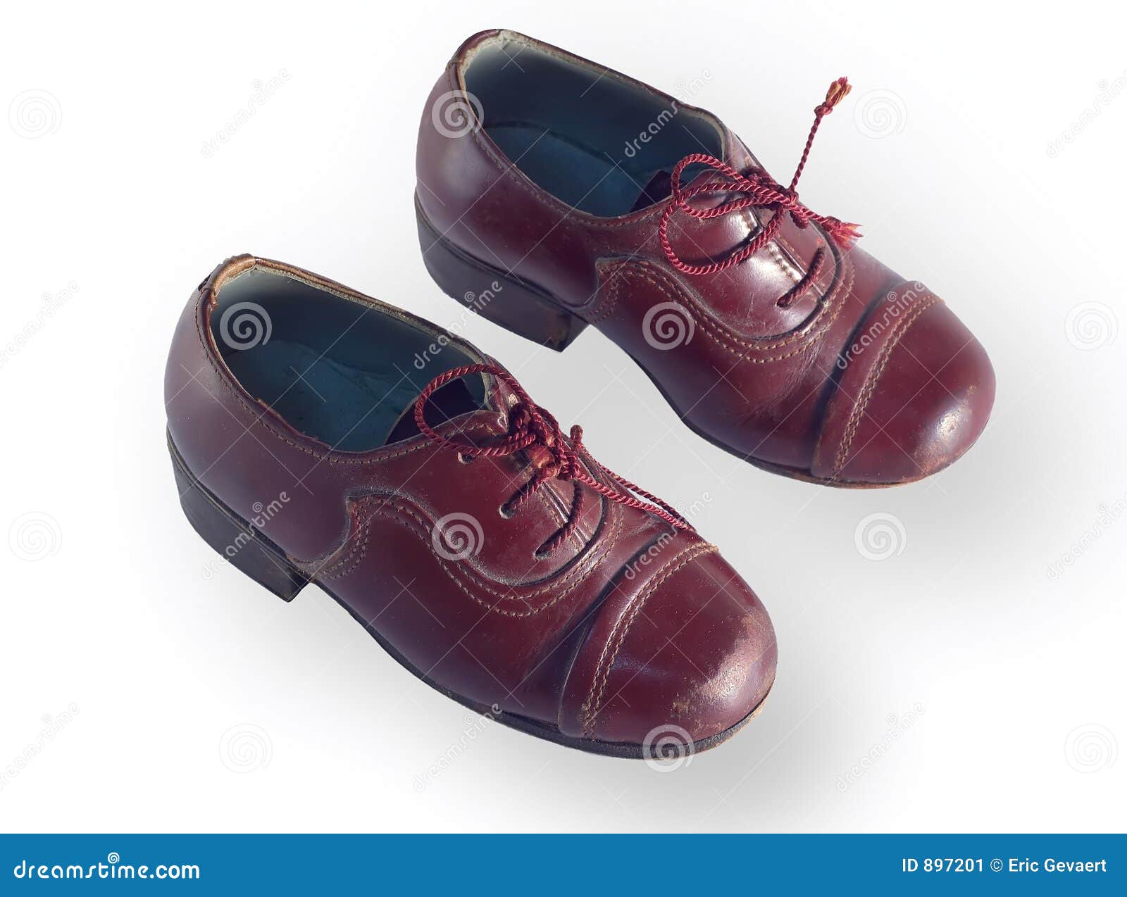 Antique Childrens Shoes Stock Image - Image: 897201