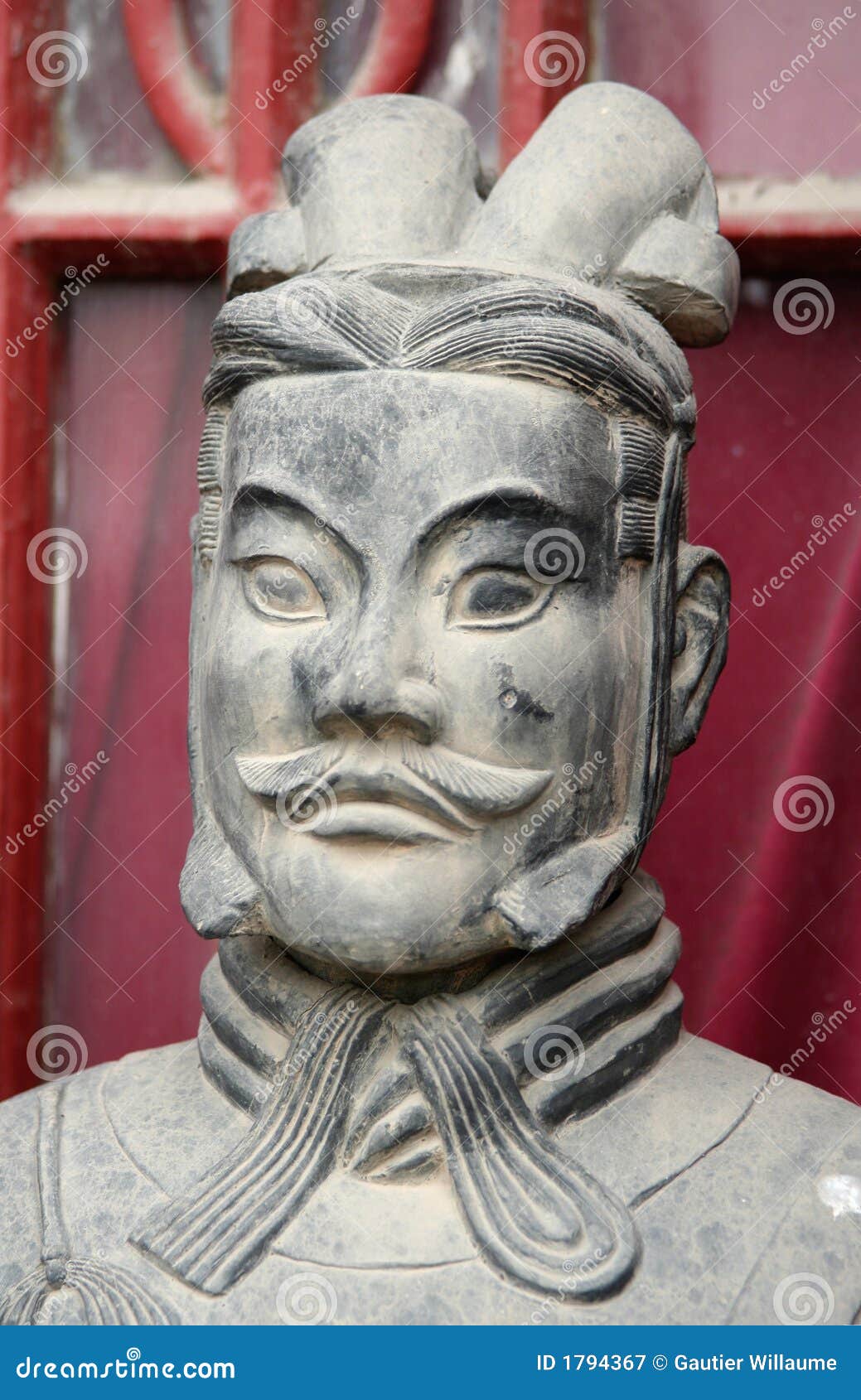 Antique chinese statue editorial photography. Image of artwork - 1794367
