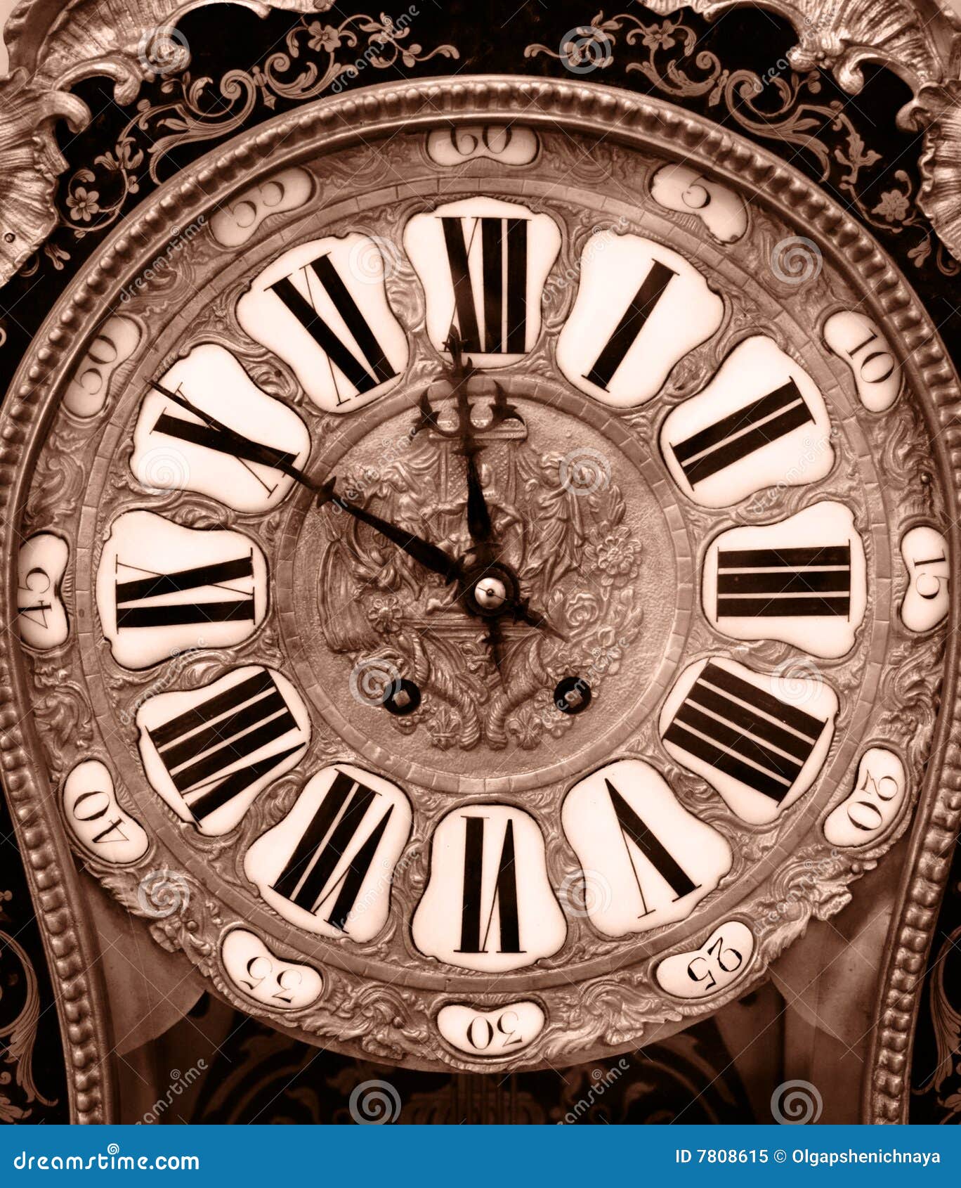 Antique Clock Face Poster Stock Photography | CartoonDealer.com #82593458