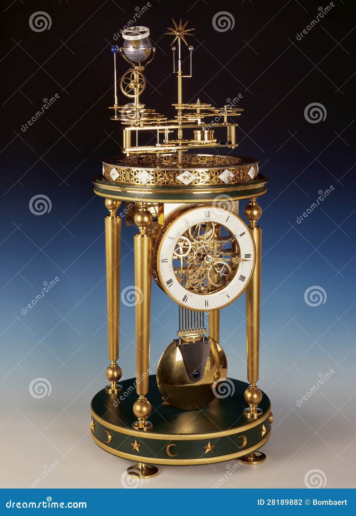 Antique Clock Perpetual Motion Stock Photos - Free & Royalty-Free Stock ...