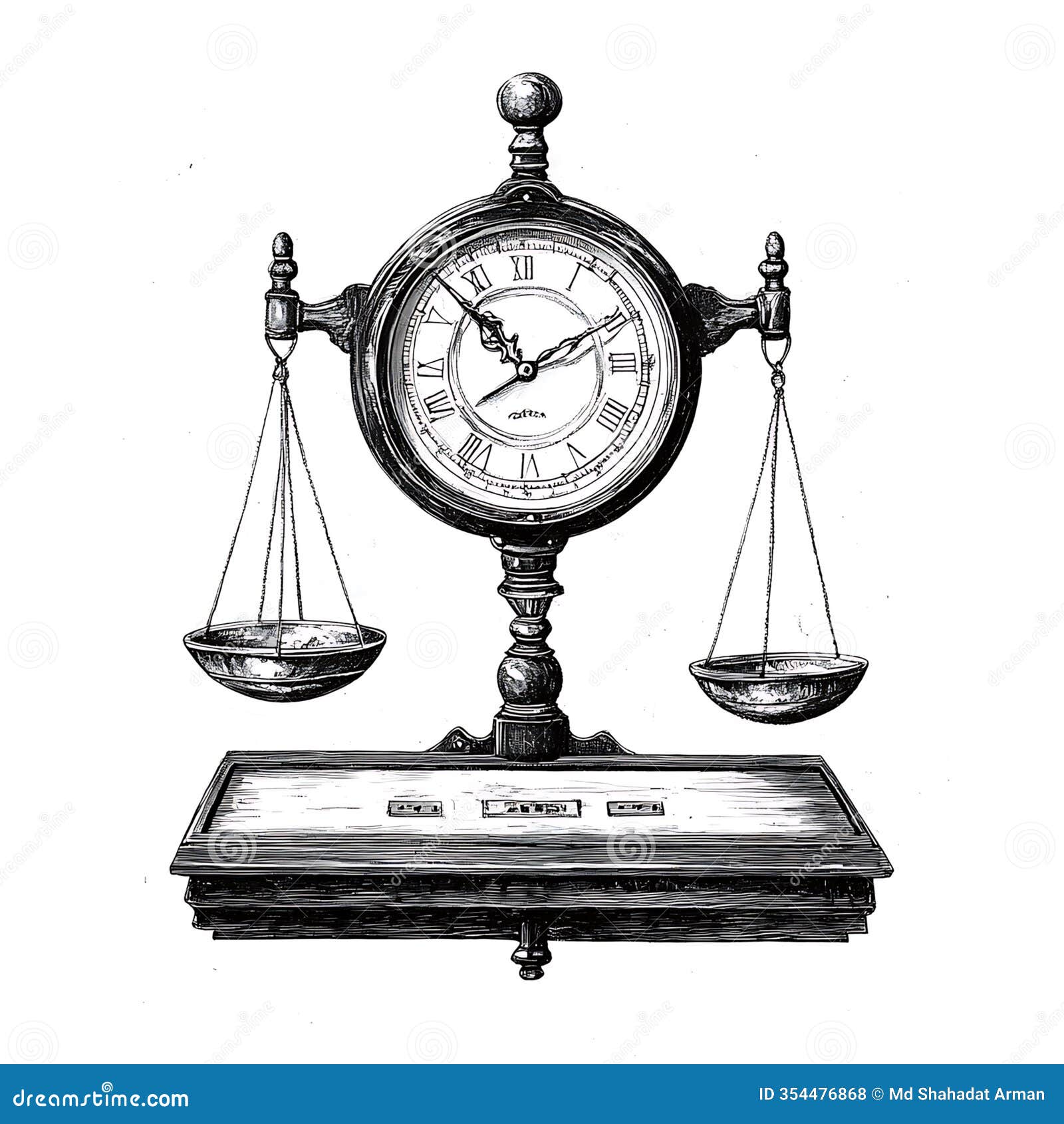 Time Balance Icon From Time Managemnet Collection. Vector Illustration ...