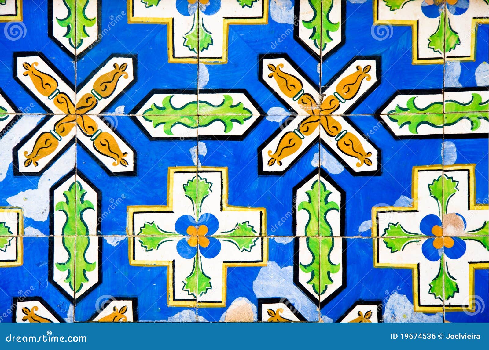 Antique colorful tiles stock photo. Image of traditional - 19674536