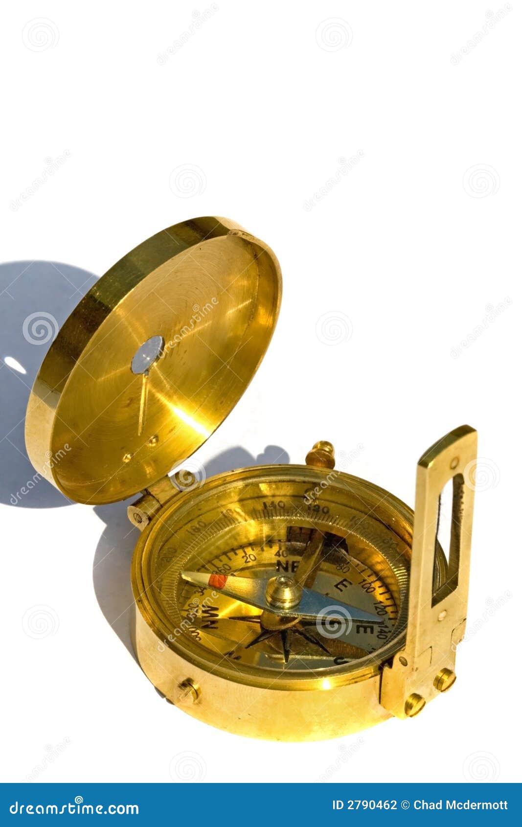 Antique Compass stock photo. Image of surveying, instrument - 2790462