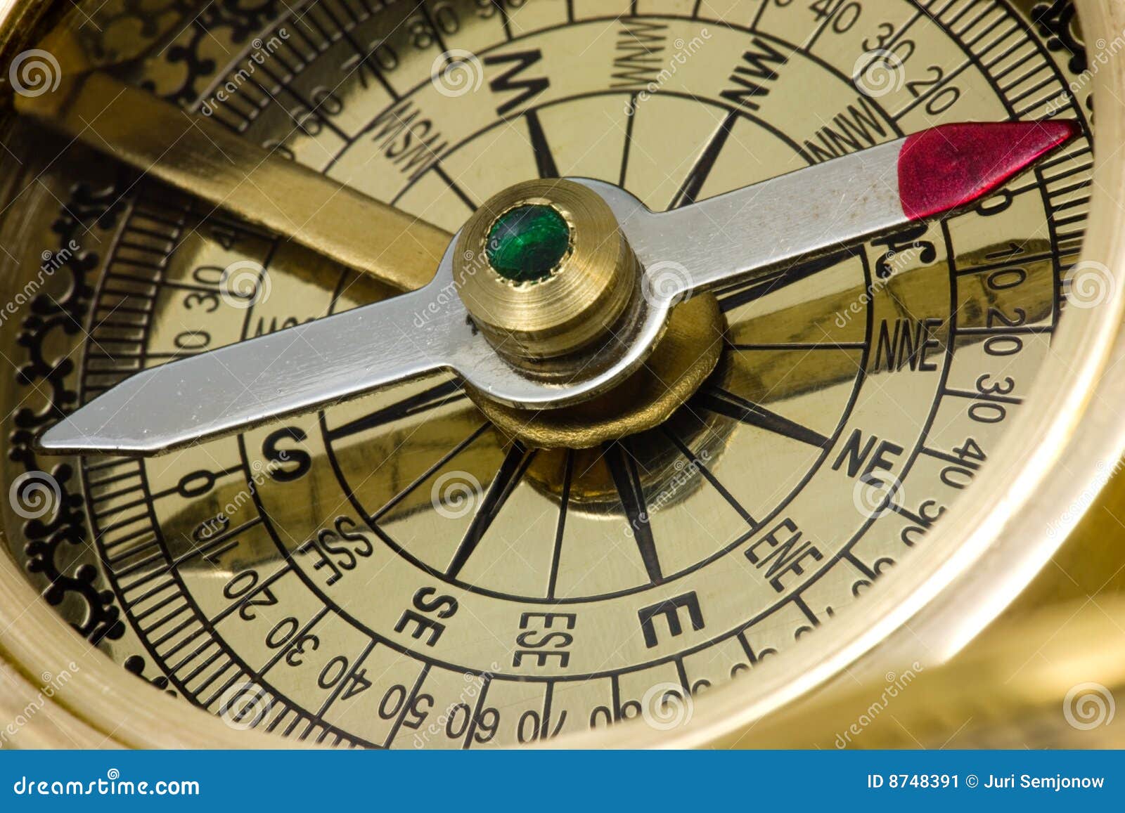 Antique compass. stock image. Image of history, line, latitude - 8748391