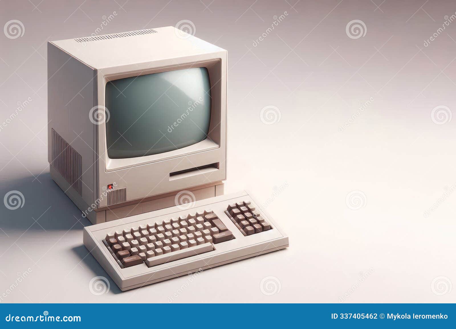 Antique Computer Royalty-Free Stock Photography | CartoonDealer.com ...