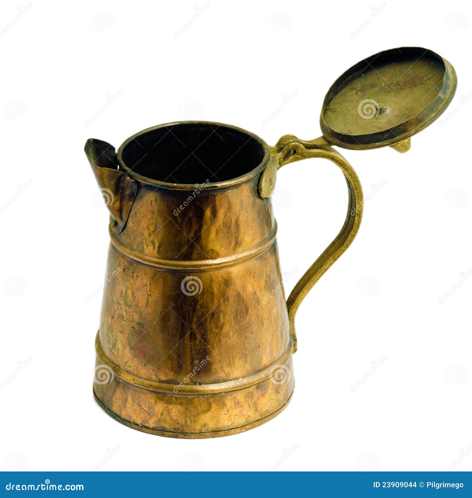 Antique Copper Chamber-pot Royalty-Free Stock Photo | CartoonDealer.com ...