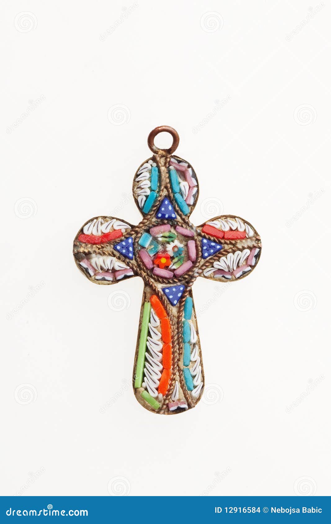 Antique cross pendant stock photo. Image of antique, metal - 12916584