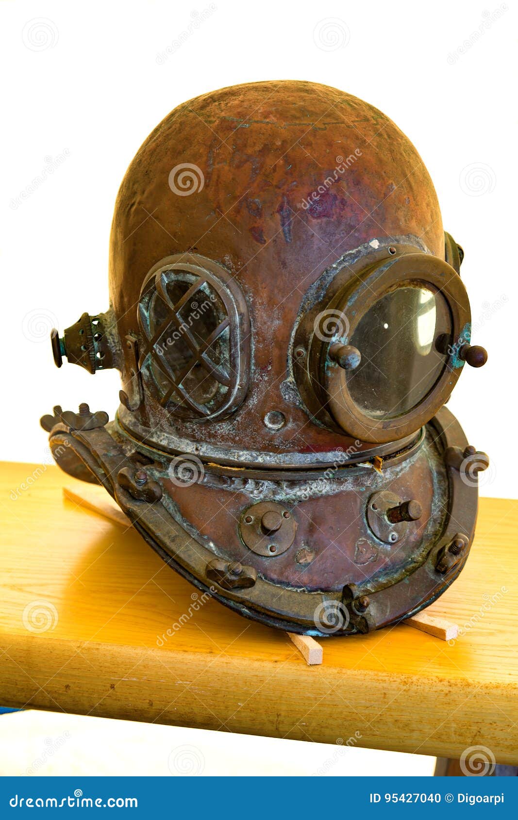 Antique Deep Sea Diving Helmet, 14 May 2017 Spain Editorial Image ...