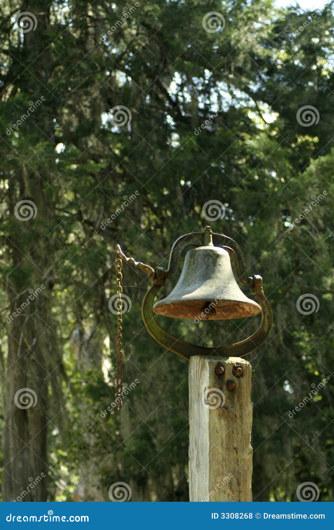 Antique dinner bell stock photo. Image of fashioned, classic - 3308268