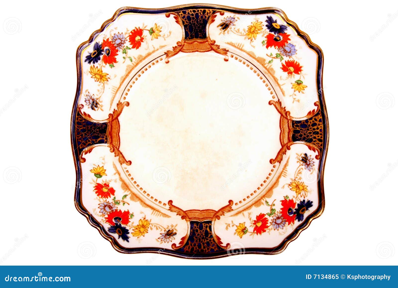Antique dinner plate stock image. Image of british, decorative - 7134865