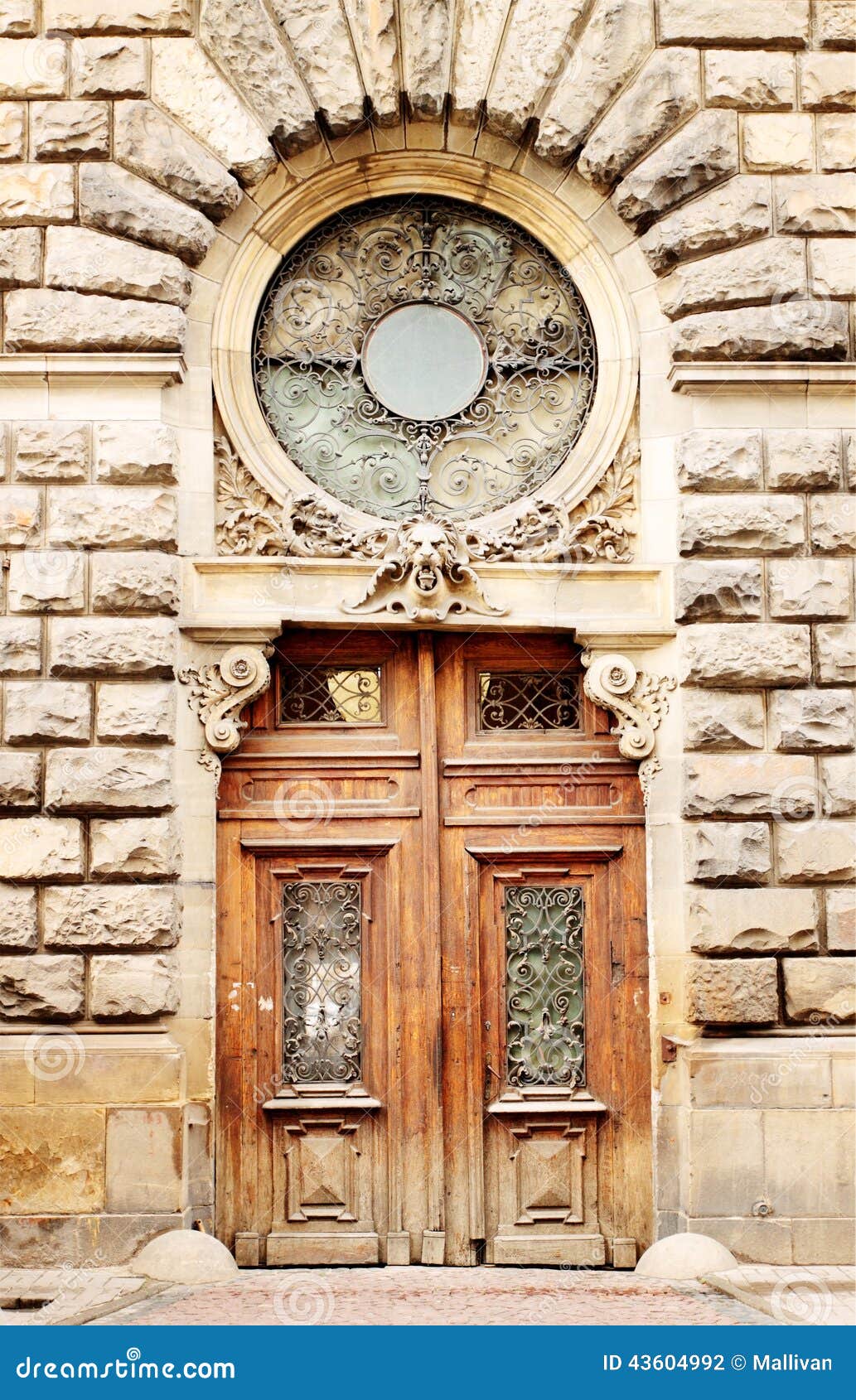 Antique doors stock photo. Image of front, architecture - 43604992